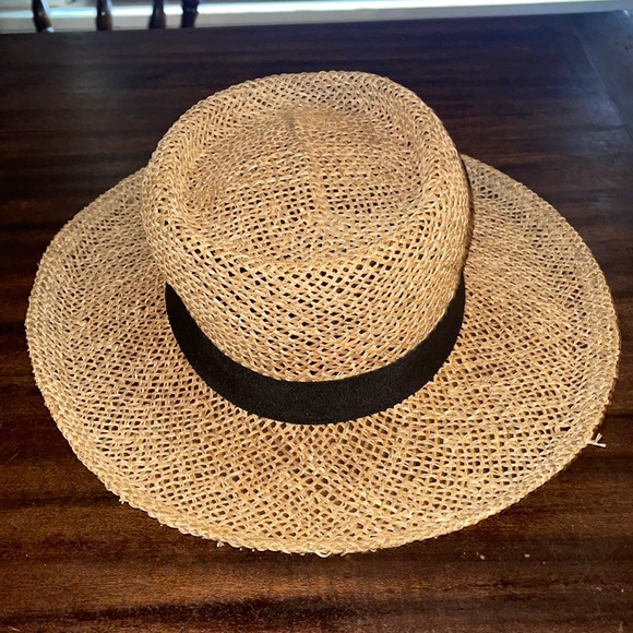 Source Unknown | Accessories | 0 Natural Sea Grass Green Straw Hat ...